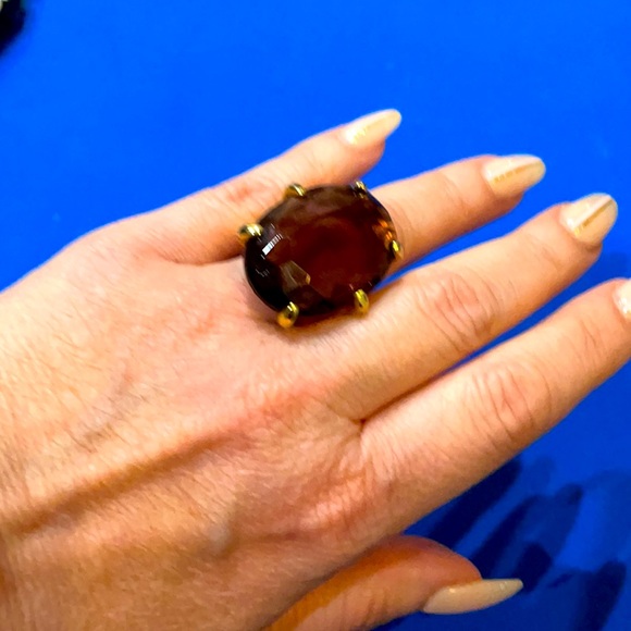 Jewelry | Vintage Ring Garnet Color | Poshmark